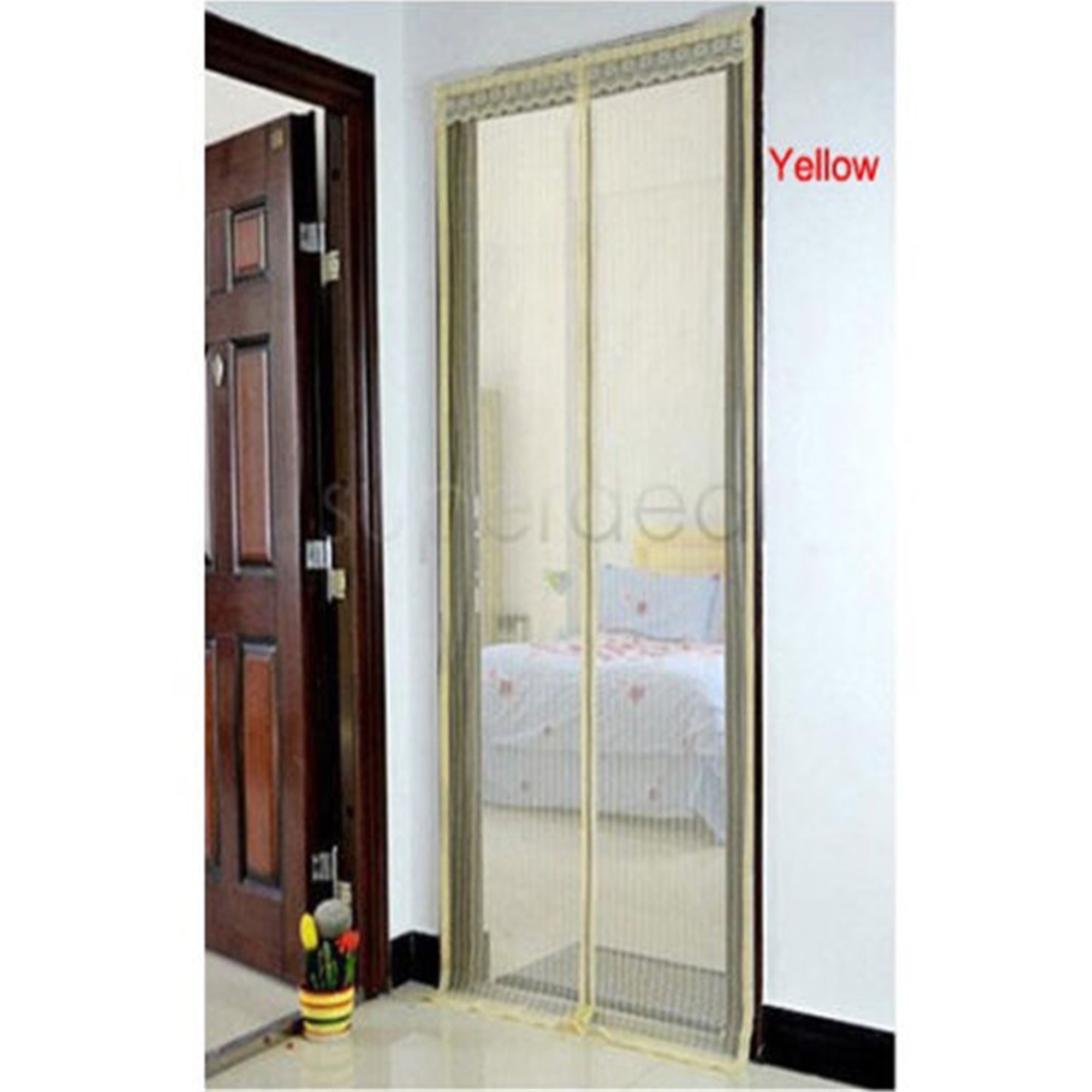 Sunisery Anti Mosquito/Insect Mesh Curtain Screen Door Magnetic Door ...