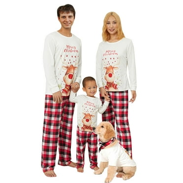 PatPat Christmas Pajamas Family Christmas Pajamas for Women Men Kids ...