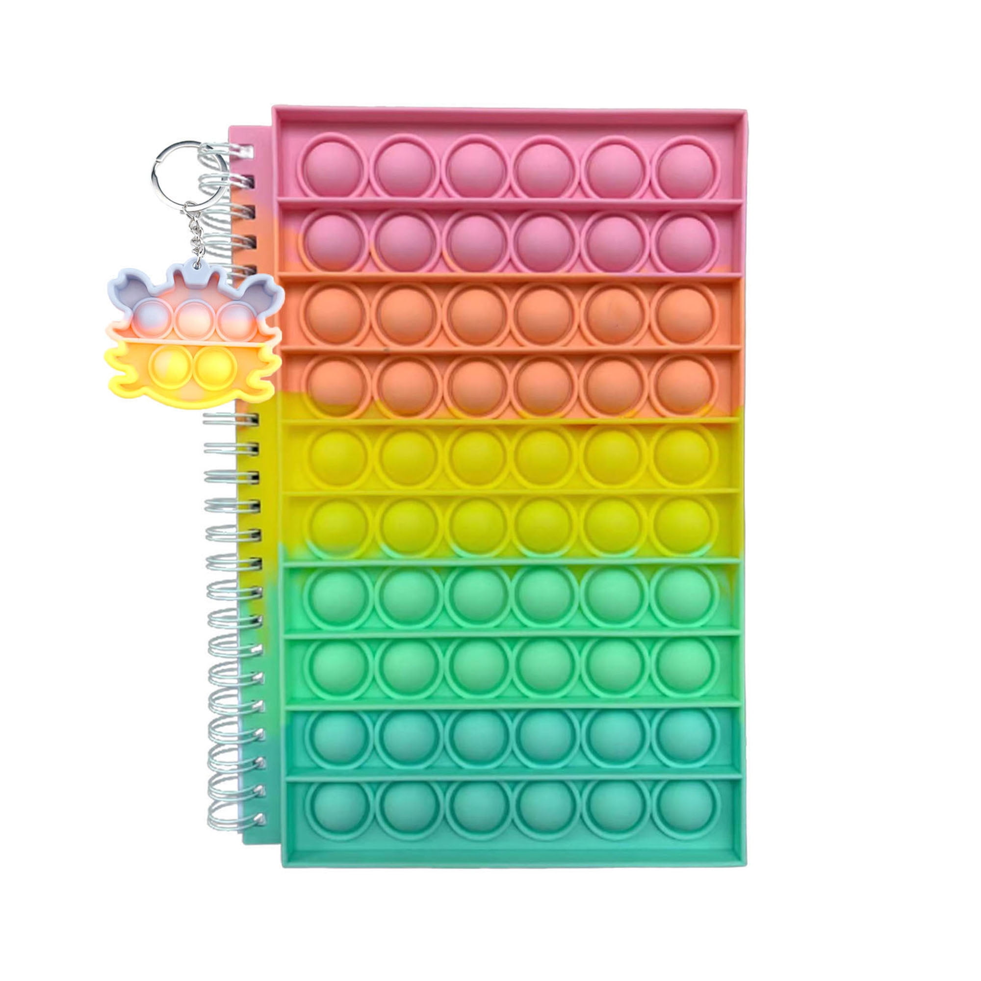 Sunisery Pop Bubble Notebook Fidget Sensory Toy Set, Simple Popper ...