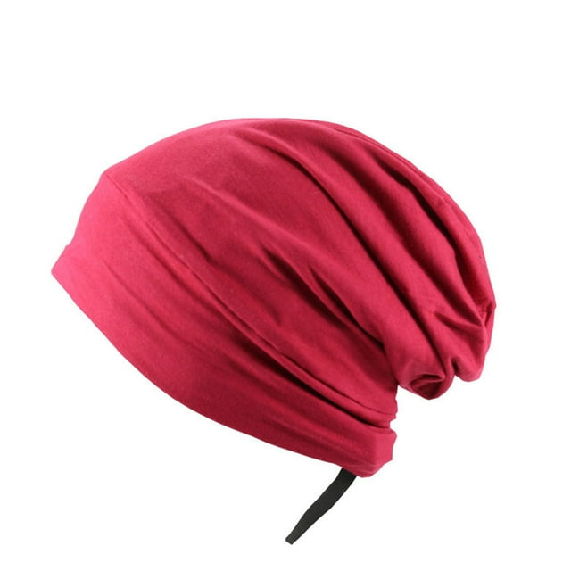 Sunisery Satin Lined Sleep Cap For Women Double Layer Sleeping Bonnet