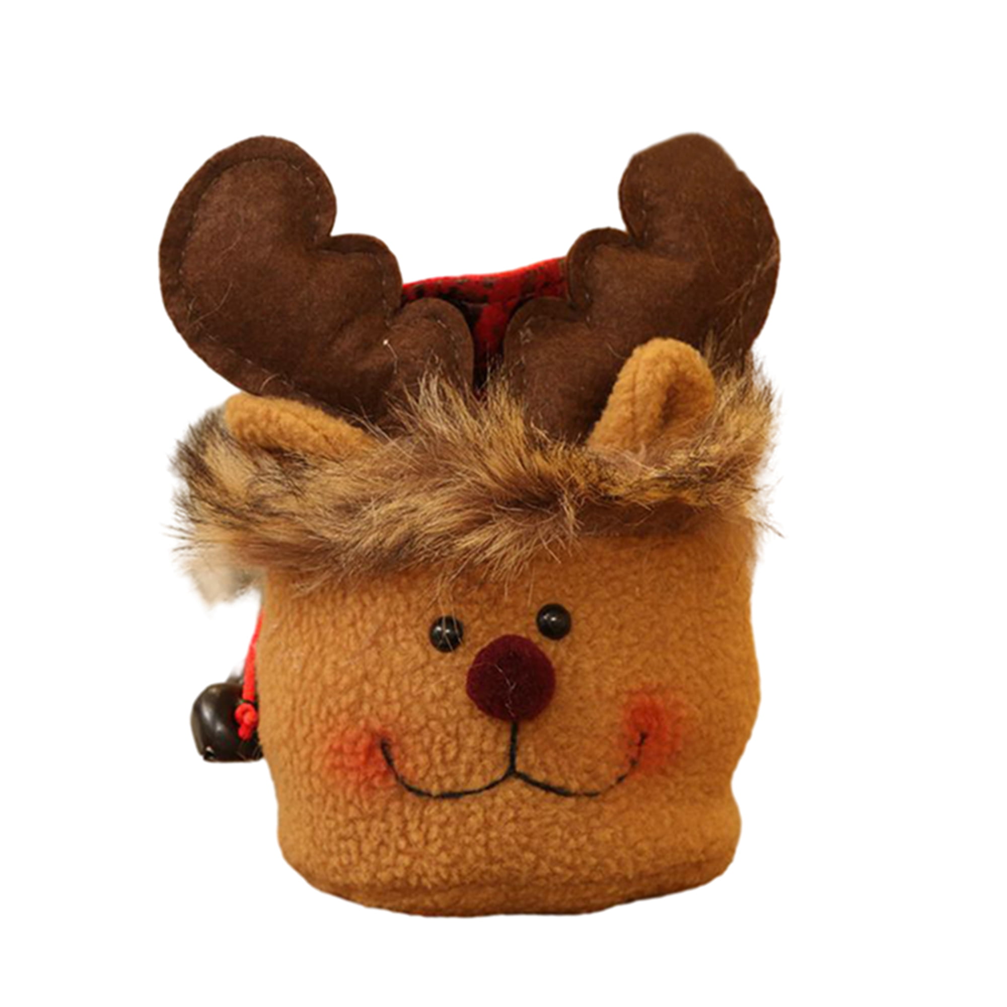 Sunisery Small Cloth Christmas Gift Bag Santa Claus Candy Bag - Walmart.com