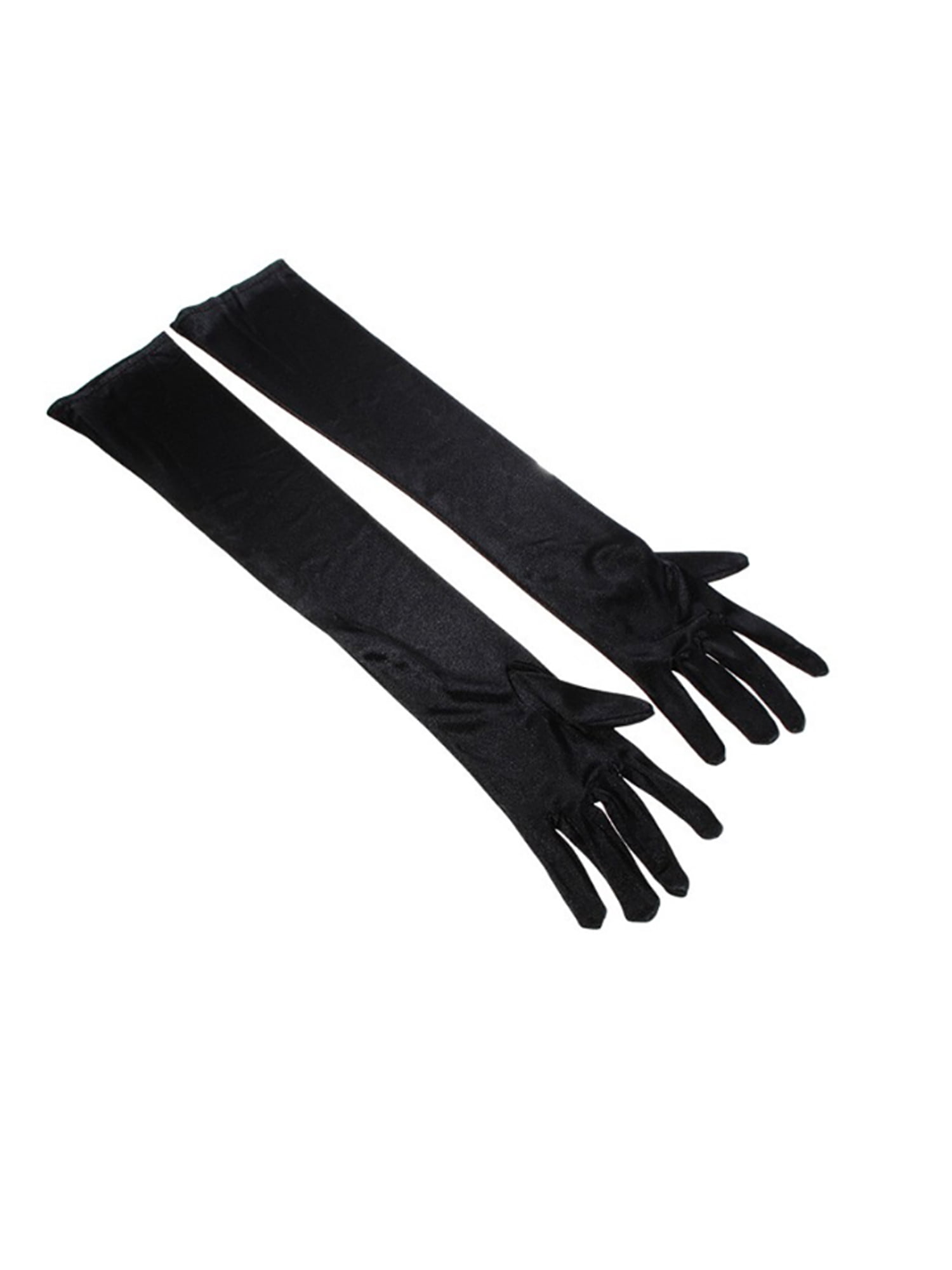Sunisery Women Long Satin Opera Evening Party Prom Costume Gloves ...