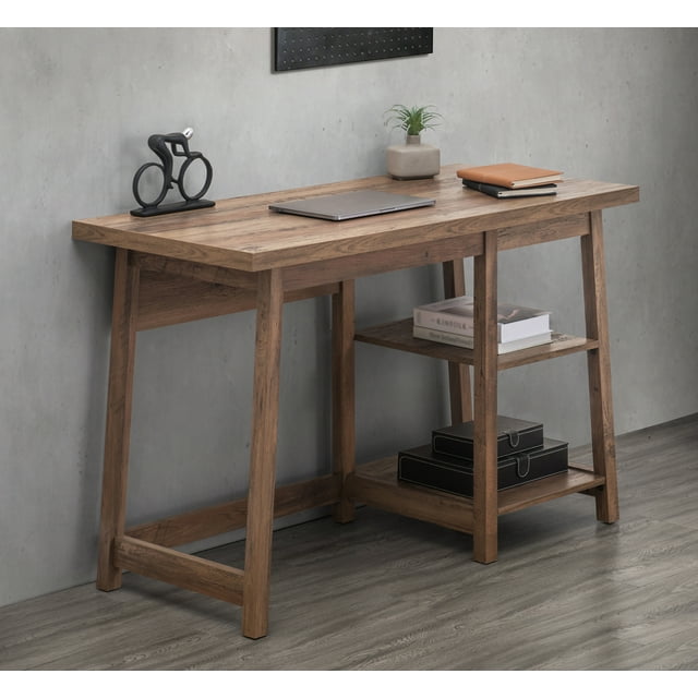 Sunjoy 46’’ Sturdy Simple Rustic Industrial Design Home Office Computer ...