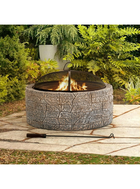 Round Fire Pits in Fire Pits - Walmart.com