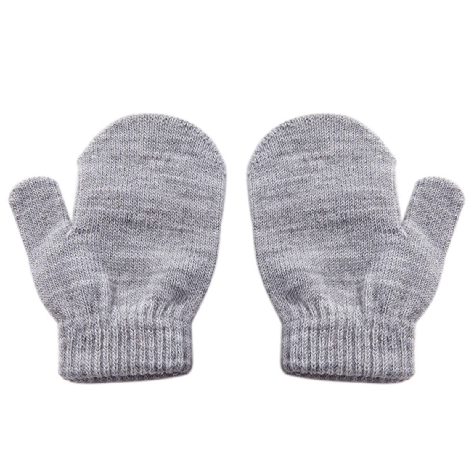 Sunjoy Tech 1 Pair Children Winter Gloves Soft Comfortable to Wear Good ...