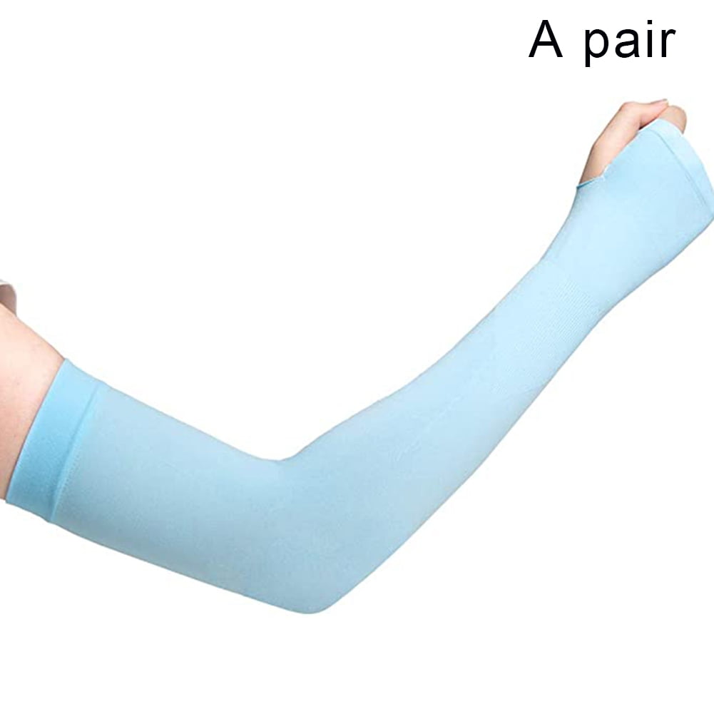 Sunjoy Tech 1 Pair Summer Outdoor Cycling Arm Sleeves Cover UV Sun ...