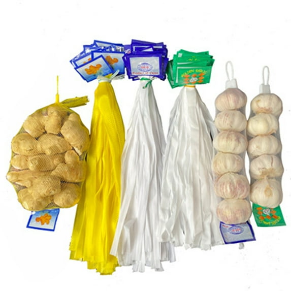 Sunjoy Tech Mesh Bags, Reusable Breathable Net Bags, Garlic Ginger ...