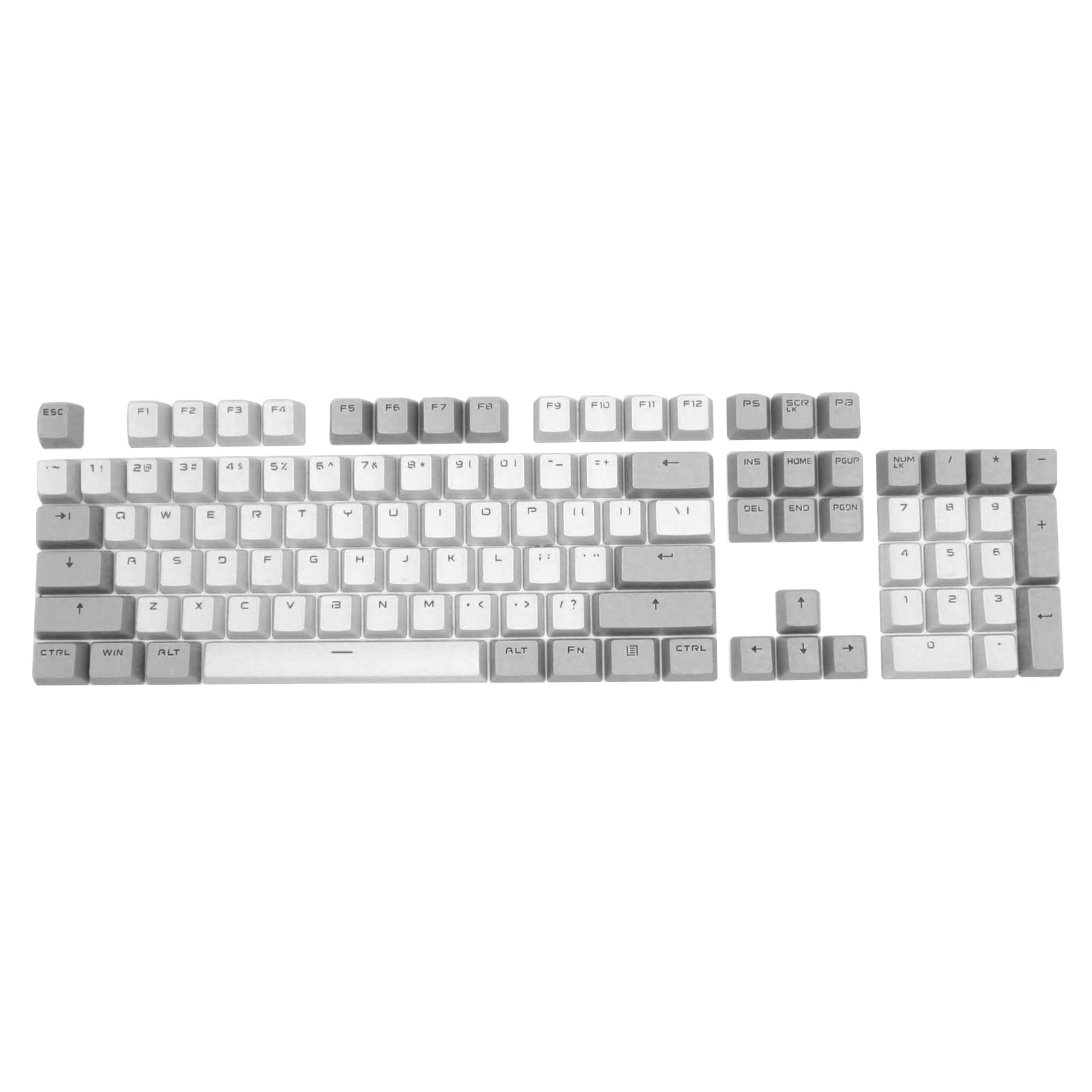 Sunjoy Tech 104Pcs TPE OEM Dual Colors Backlight Key Caps Keycaps ...