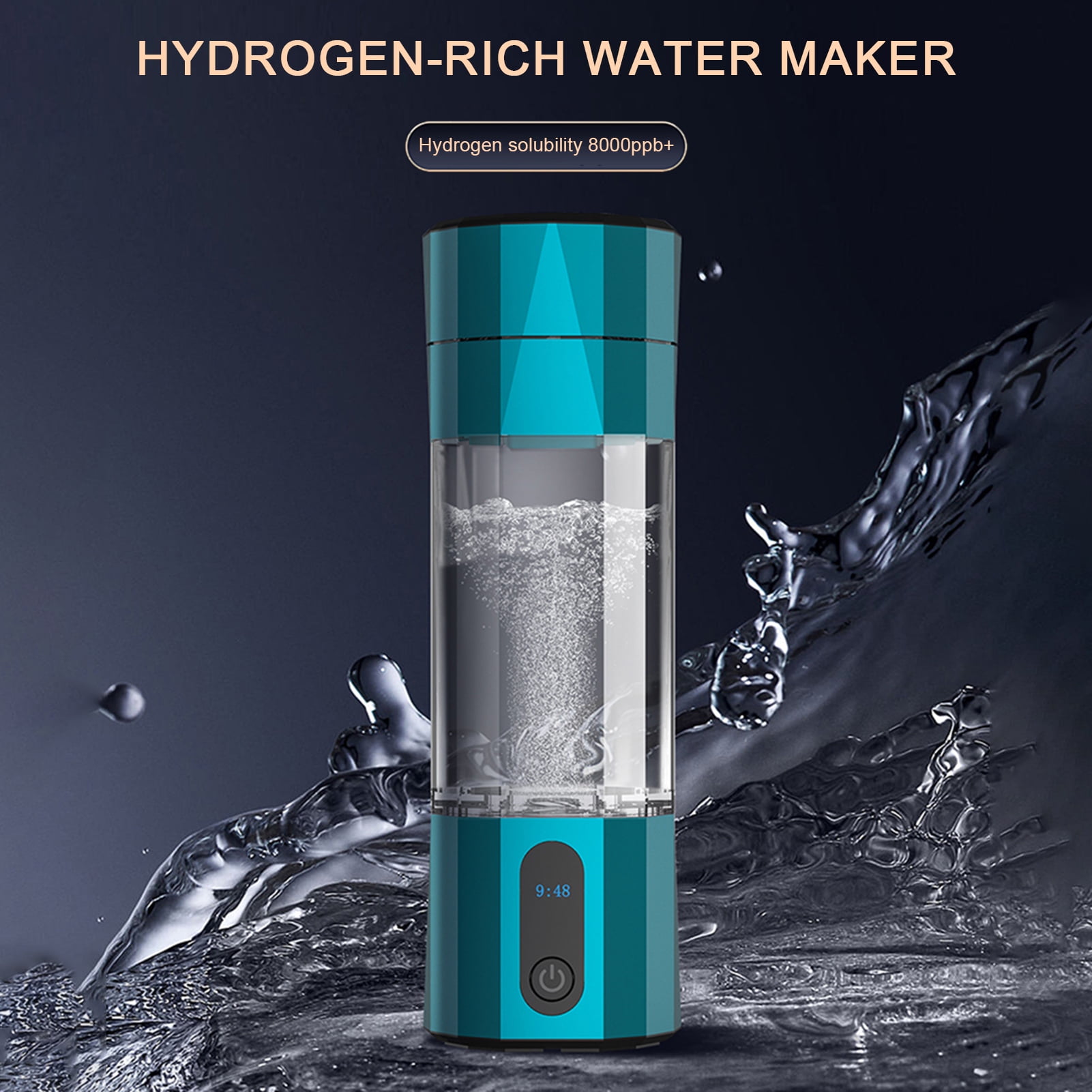 Sunjoy Tech 208ml Hydrogen Water Bottle Generator 6000-8000 PPB ...
