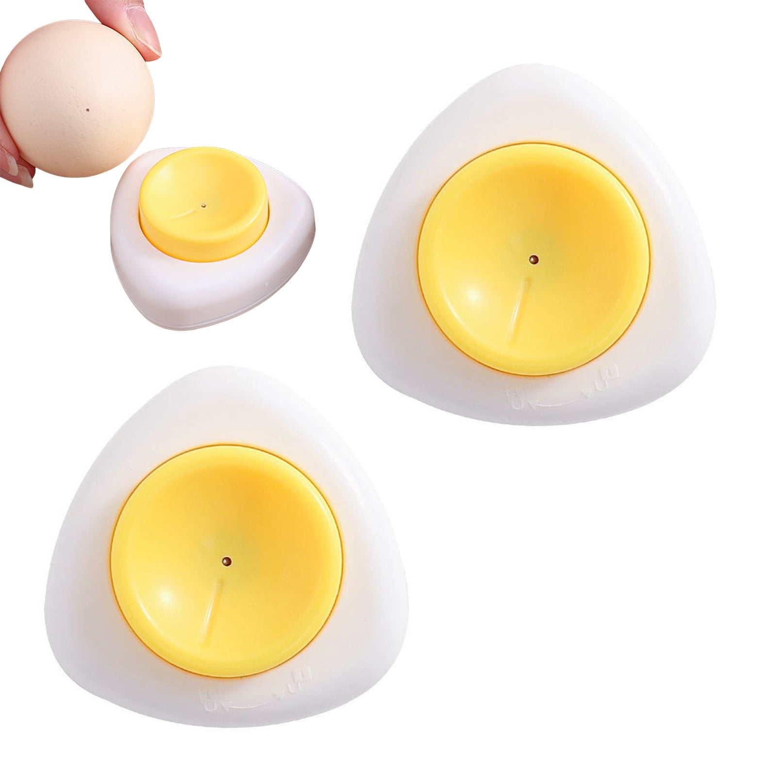 Sunjoy Tech 2Pcs Egg Punch Tool for Hard Boiled Eggs,Easy Eggshell ...