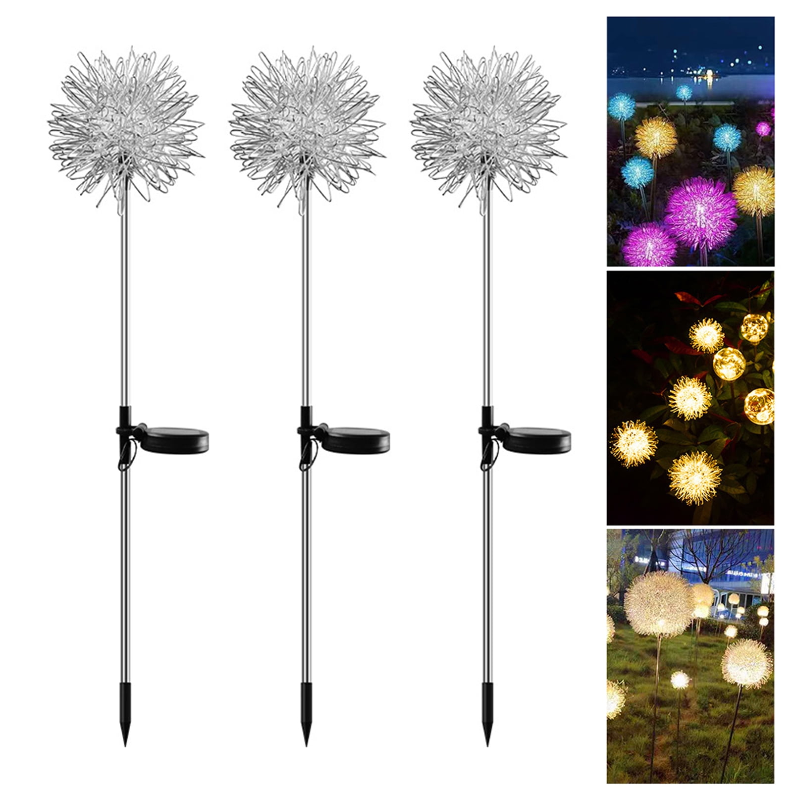 Sunjoy Tech 2Pcs Garden Lamps Creative Shape Waterproof Automatic ...