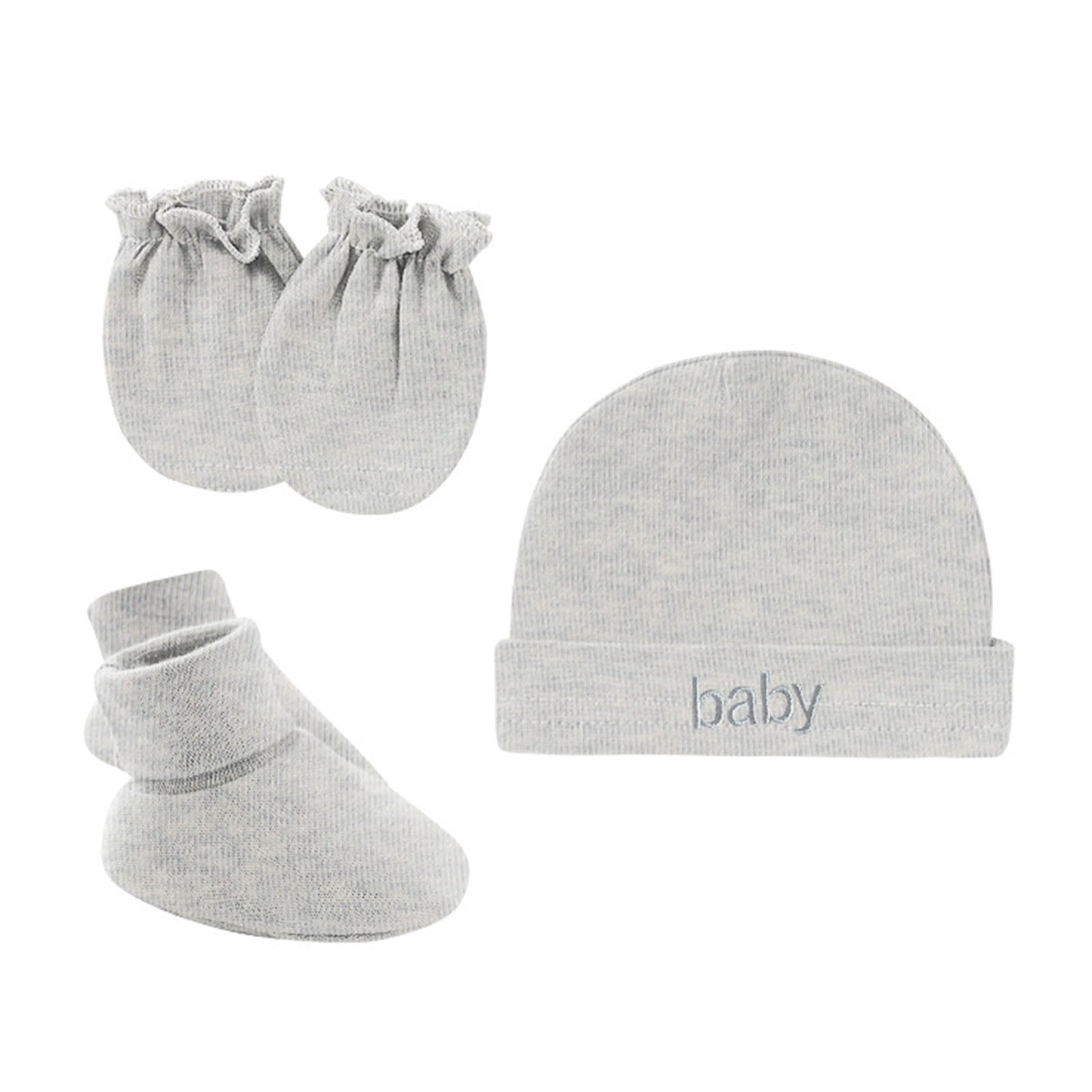 Sunjoy Tech 3Pcs/Set Baby Newborn Hats Mittens and Socks Set for Boys ...