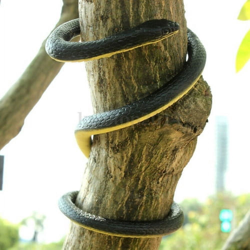 Sunjoy Tech 51鈥?Large Rubber Snake Super Realistic, Fake Snake, Snake ...