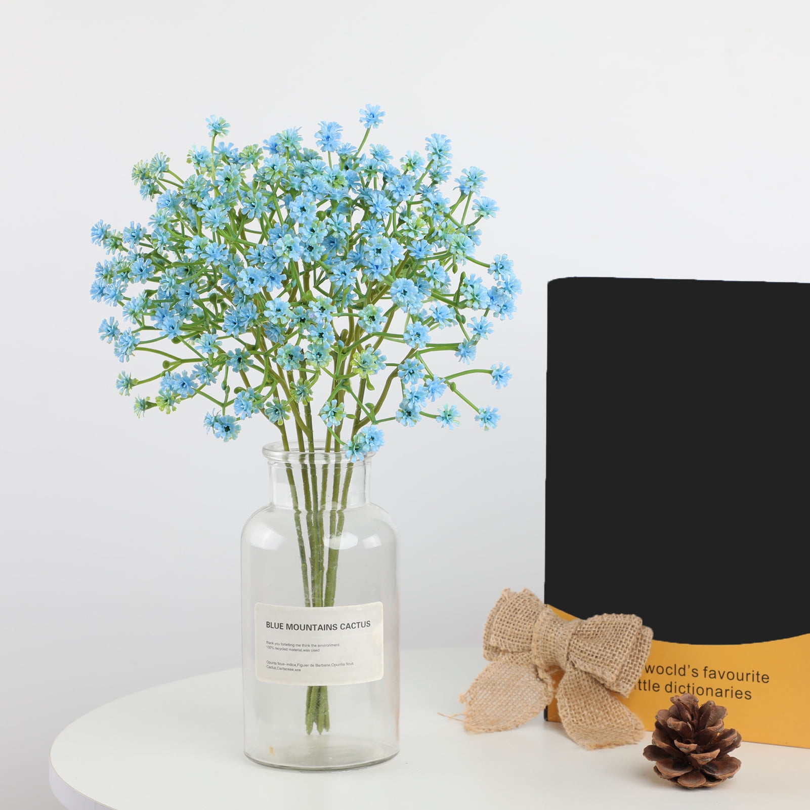 Sunjoy Tech 6Pcs Artificial Gypsophila Realistic Simulation Flowers ...