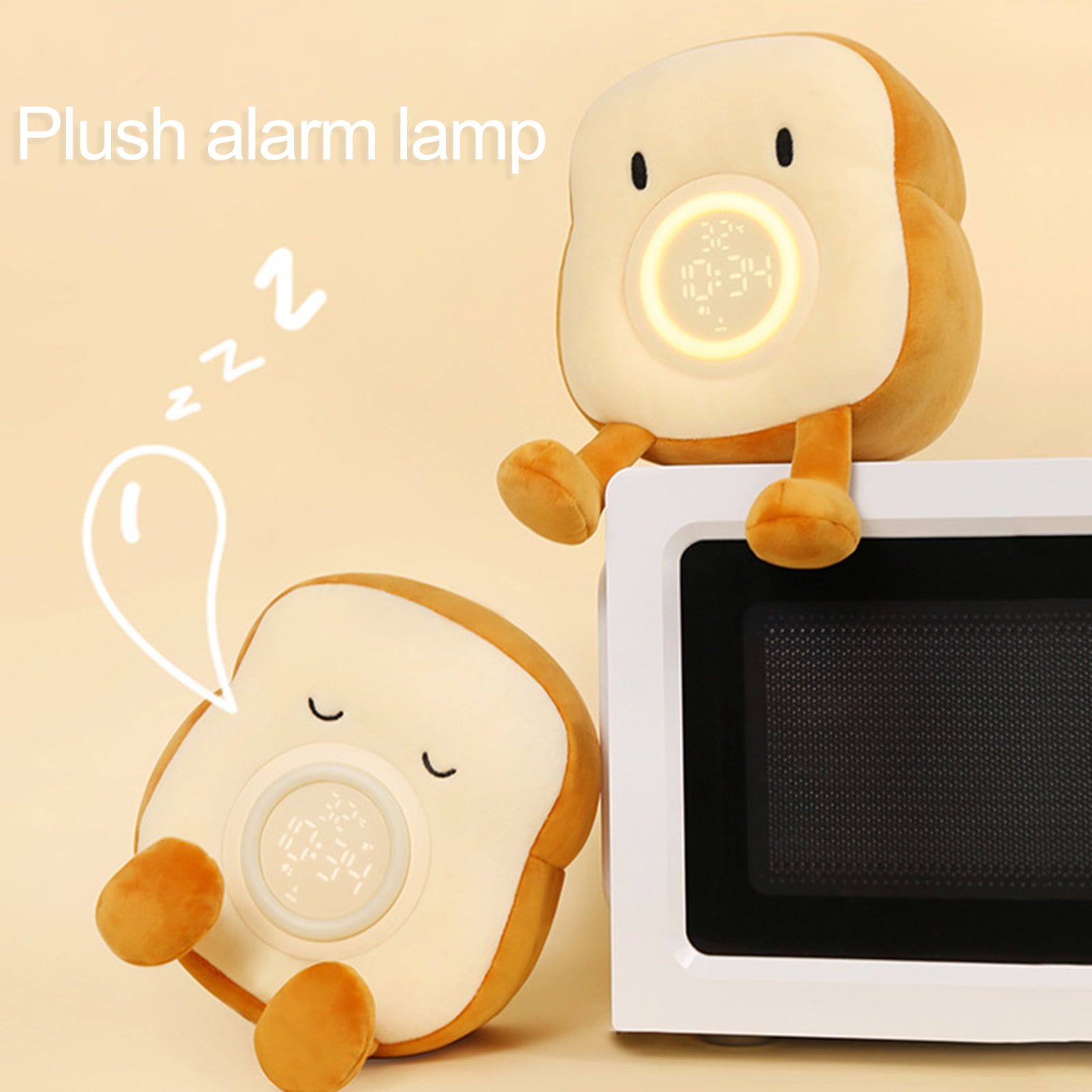 Sunjoy Tech Alarm Clock Dimmable One-key Start Rechargeable Adorable ...
