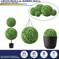 Sunjoy Tech Artificial Plant Topiary Ball Faux Boxwood Decorative Balls ...