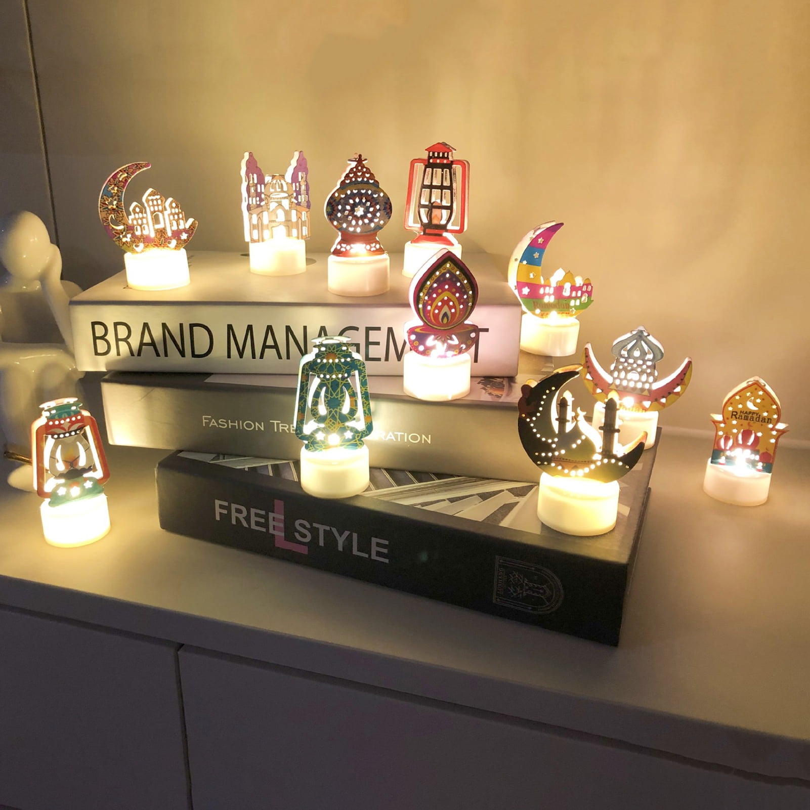 Sunjoy Tech Candle Lamp Battery Operated Soft Lighting Stunning Visual ...