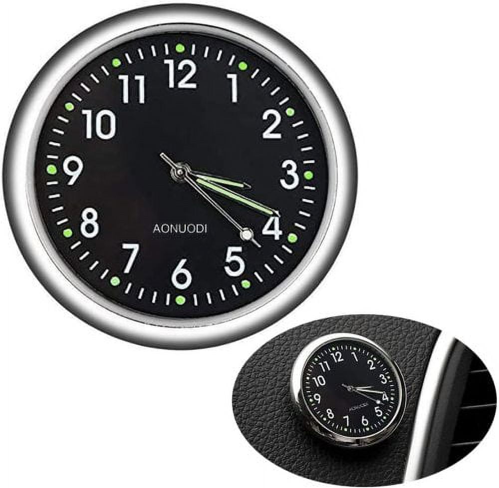 Sunjoy Tech Car Dashboard Mini Clock, Automotive Clock Self-adhesive ...