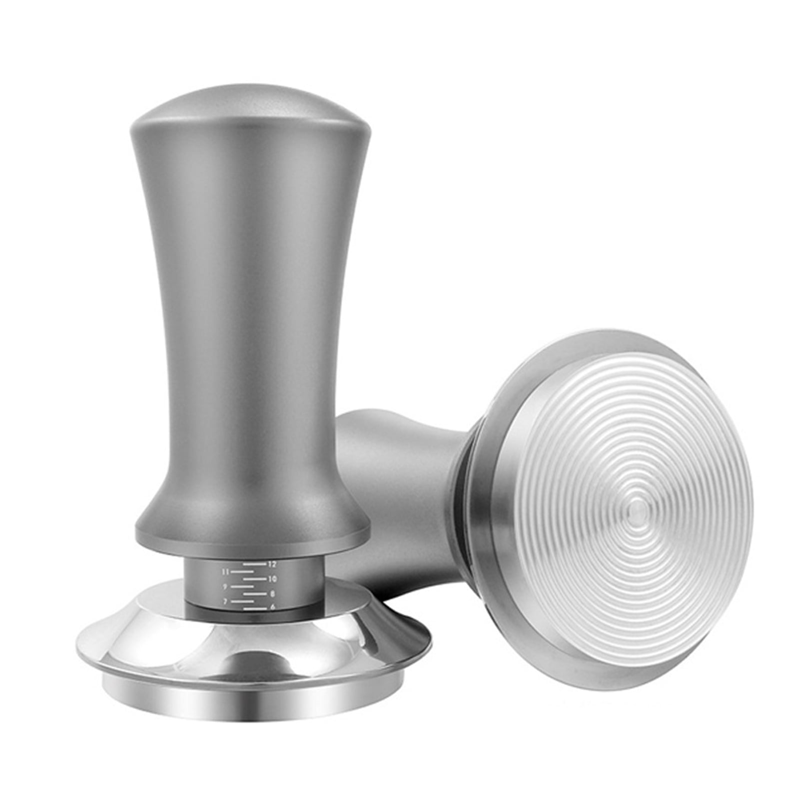 Sunjoy Tech Coffee Hand Tamper with Automatic Rebound Spring Loaded And ...