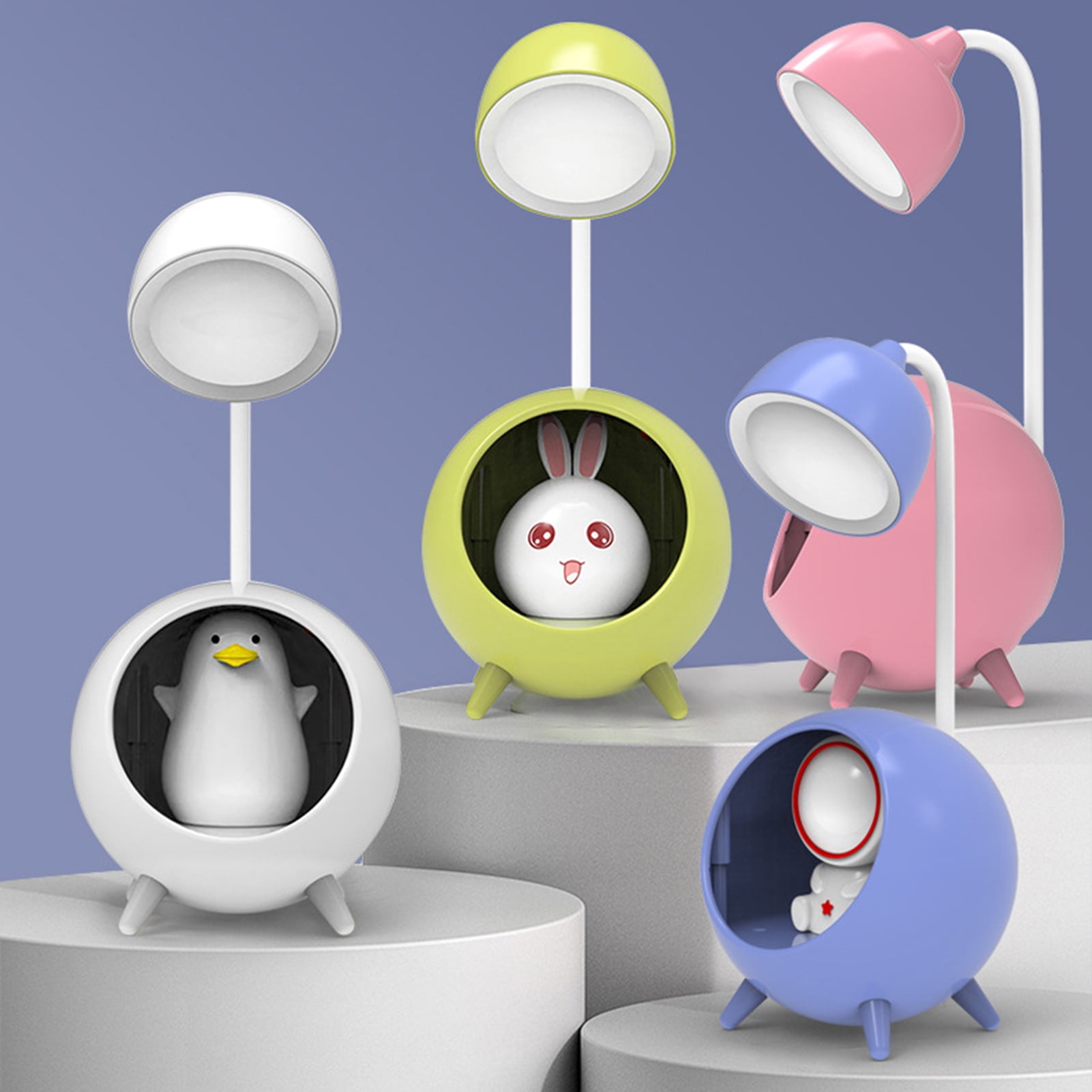 Sunjoy Tech Desk Lamp Flicker Free Rechargeable Dimmable Ultra Bright ...