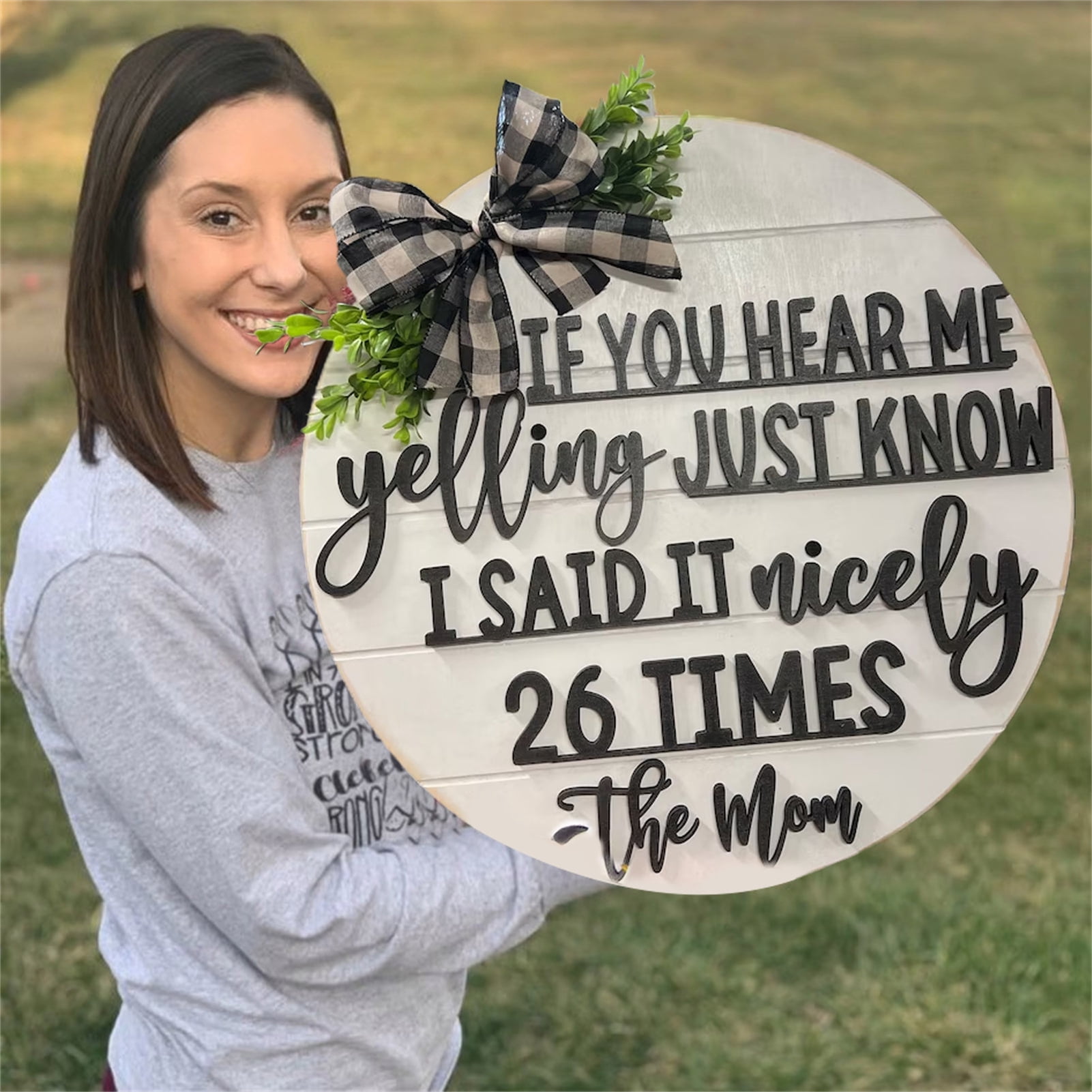 Sunjoy Tech Door Sign Lettering Design Three-dimensional Anti-fade ...