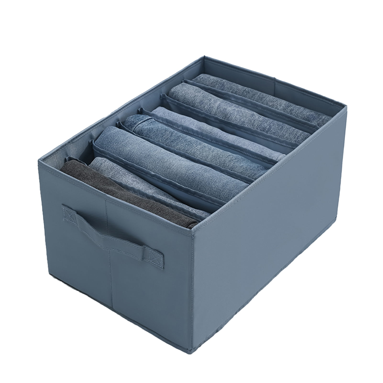 Sunjoy Tech Dust-proof Side Handle Clothes Storage Box Fabric Multi ...
