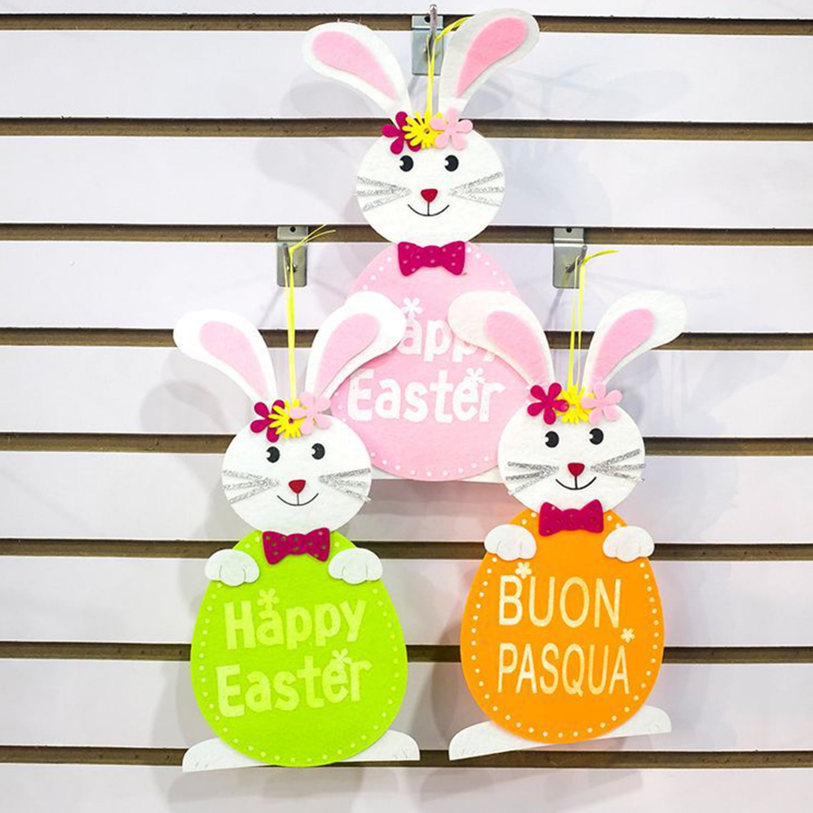 Sunjoy Tech Easter Rabbit Pendant Vibrant Color Adorable Appearance ...