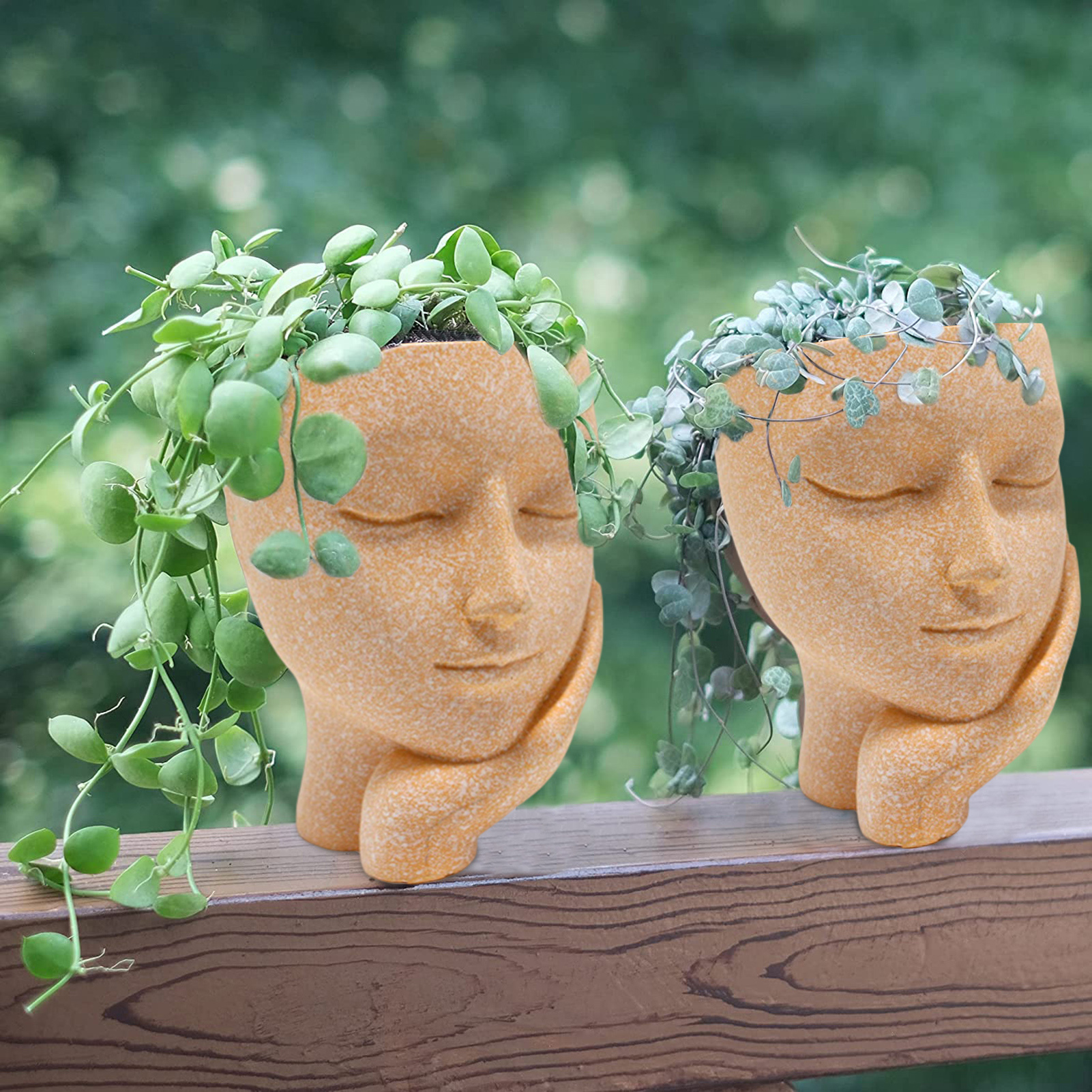 Sunjoy Tech Flower Pot Sturdy Base Non-slip Bottom Large Caliber Anti ...