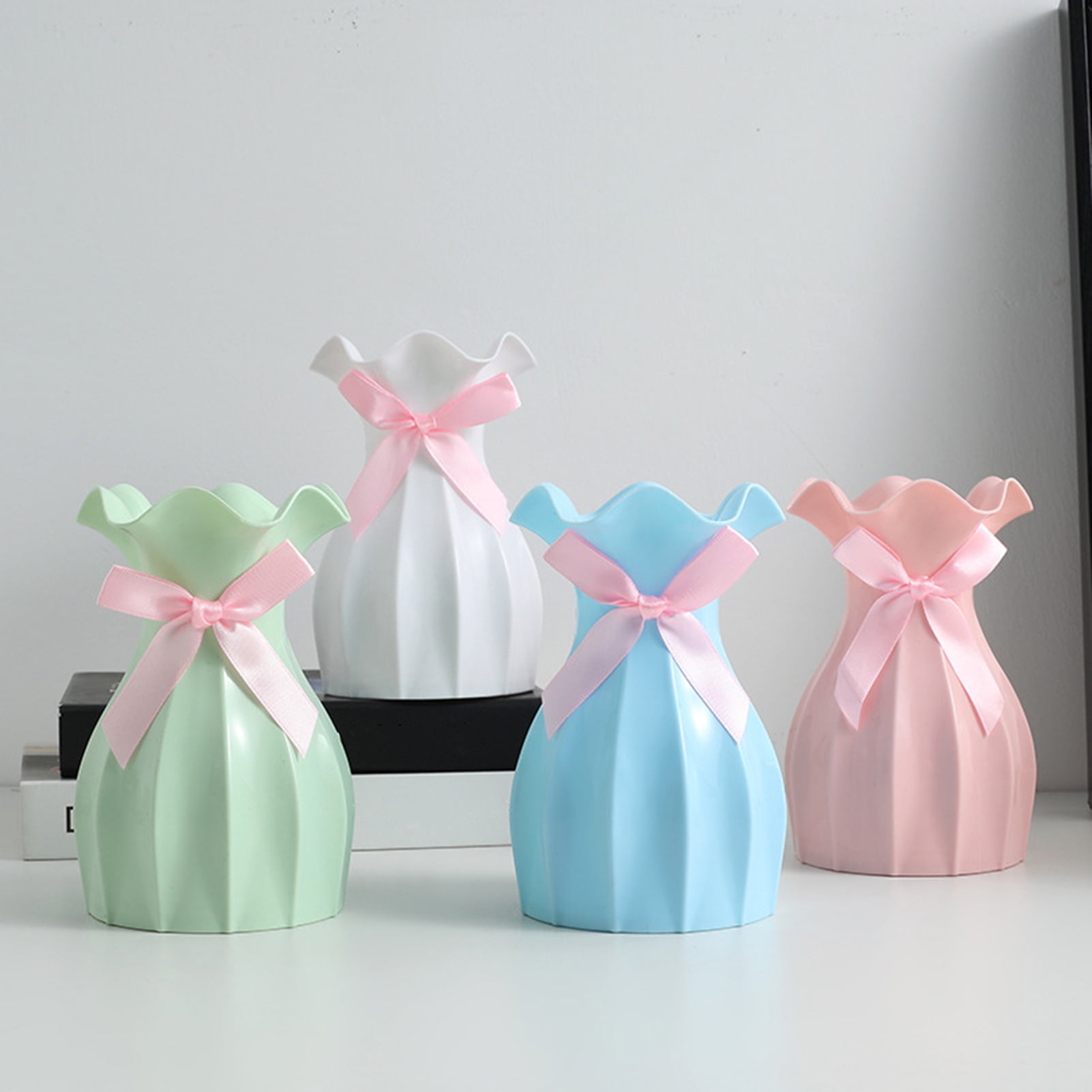 Sunjoy Tech Flower Vase Simple Style High Strength Shatterproof ...