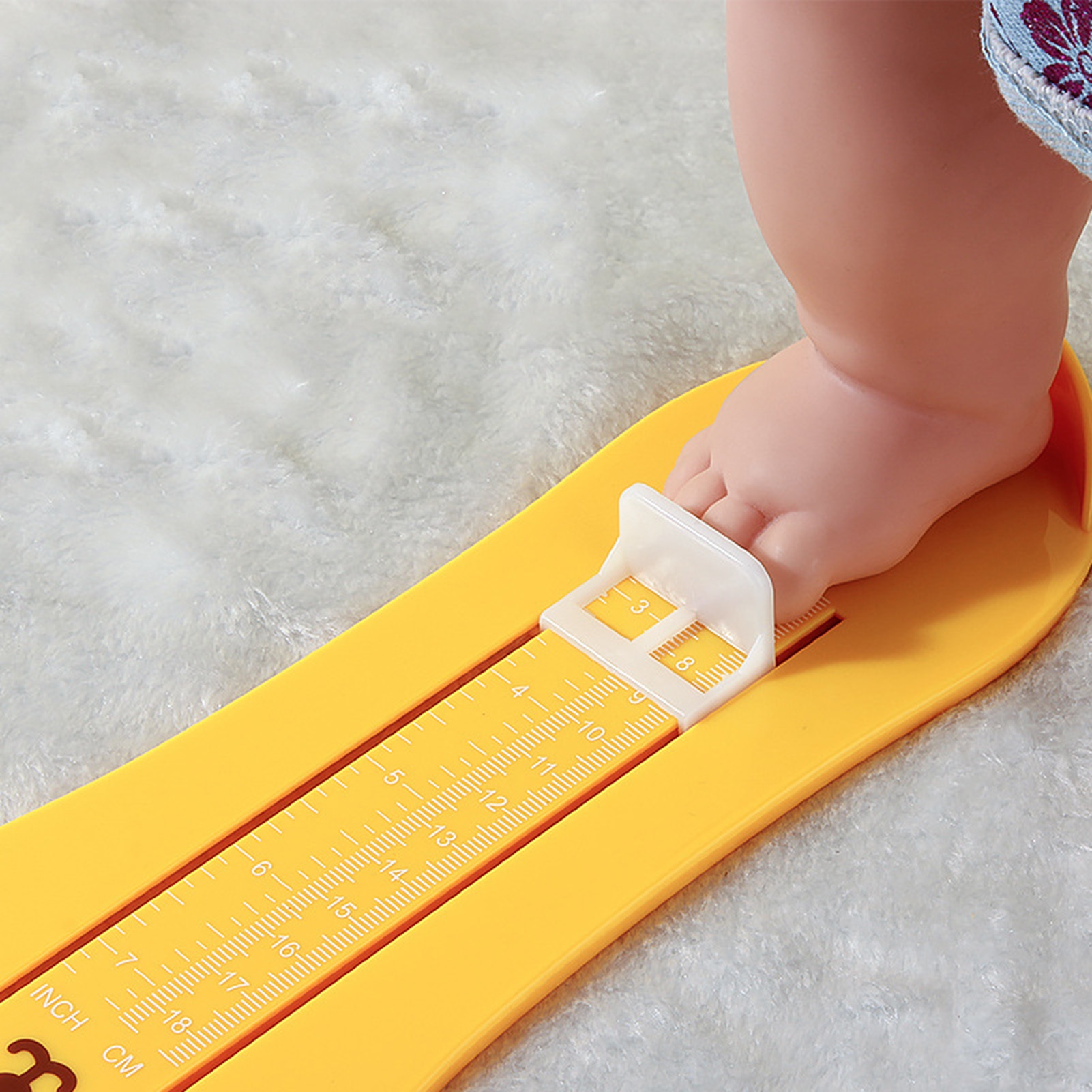 Sunjoy Tech Foot Measuring Device for Infant Kids Adults,Cartoon Bear ...