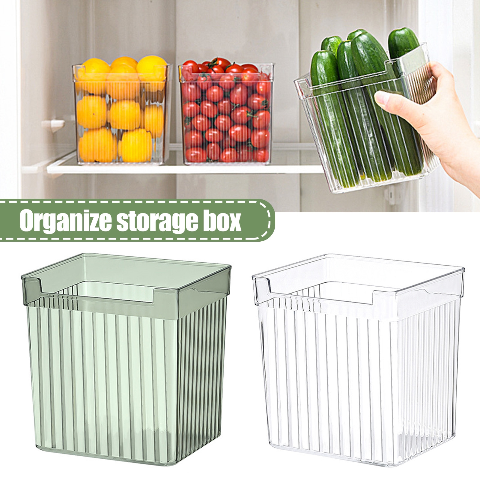 Sunjoy Tech Fridge Fruit Preservation Box Transparent Multifunctional ...