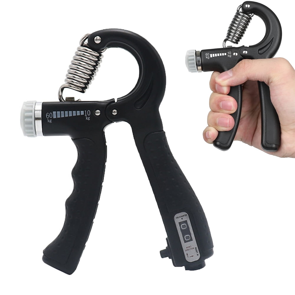 Sunjoy Tech Grip Strength Trainer, Hand Grip Strengthener, Adjustable ...