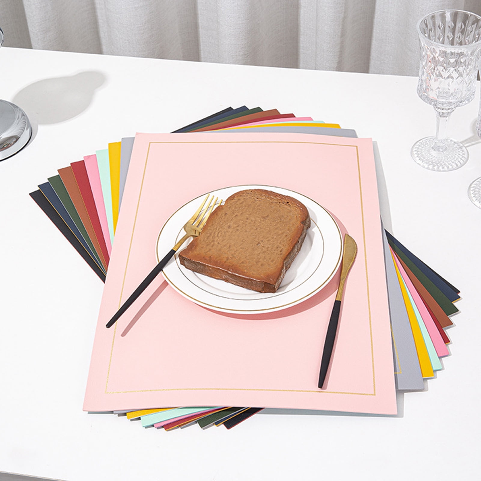 Sunjoy Tech Heat-Resistant Table Pad Non-Slip Waterproof Protect ...