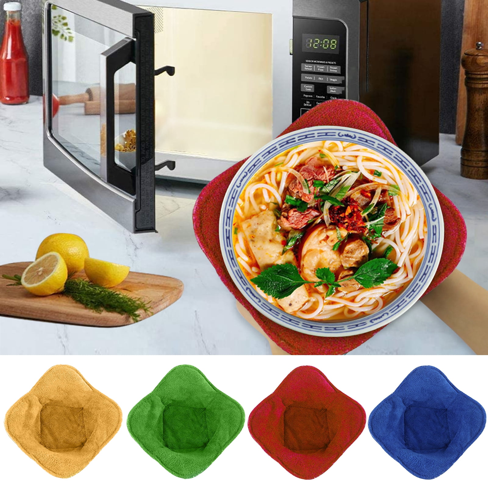 Sunjoy Tech Heating Bowl Cover Microwave Safe Easy Handling Heat ...
