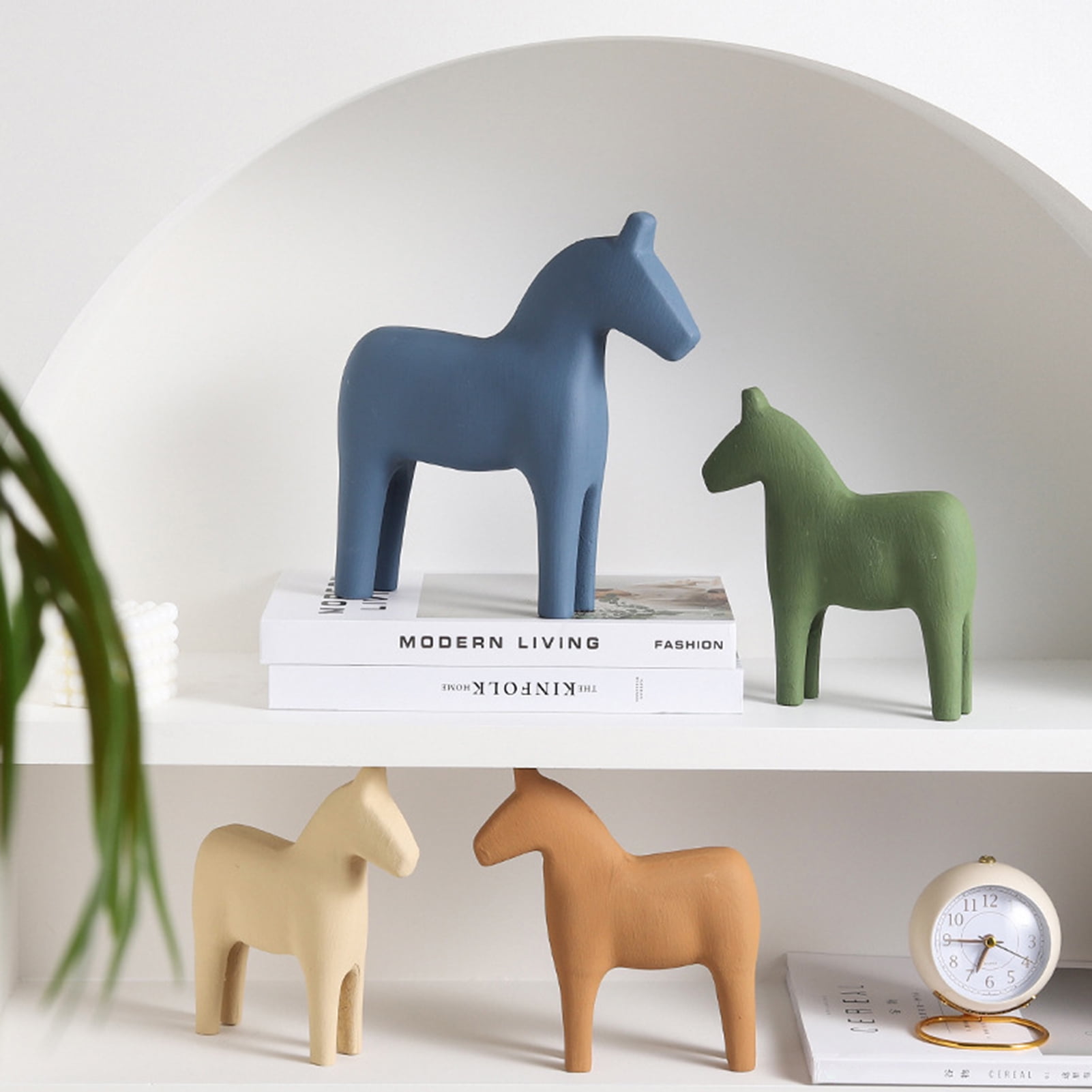 Sunjoy Tech Horse Ornament Nordic Style Artistic Minimalist Decorate ...