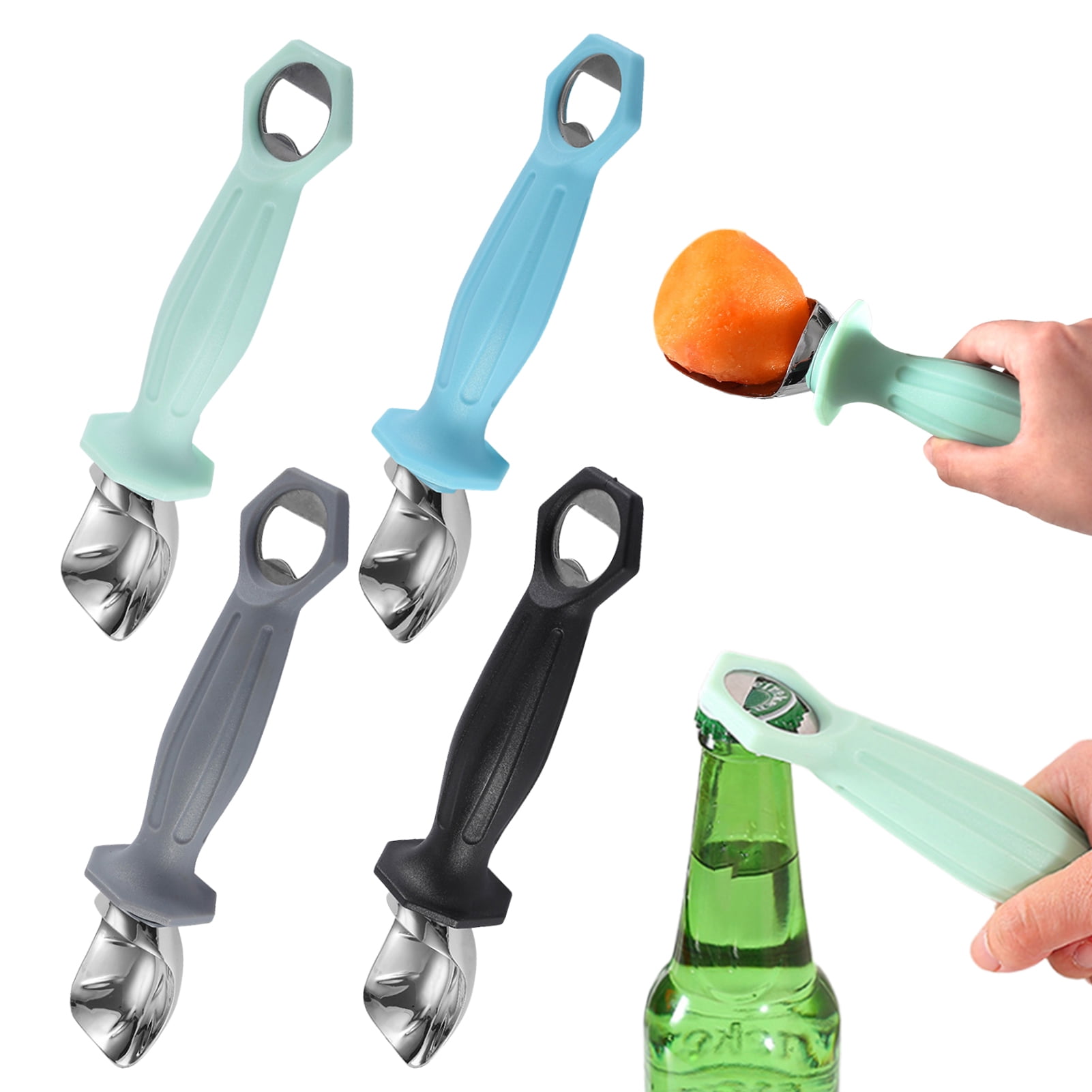 Sunjoy Tech Ice Cream Scoop with Ergonomic Handle Ice Cream Scooper ...