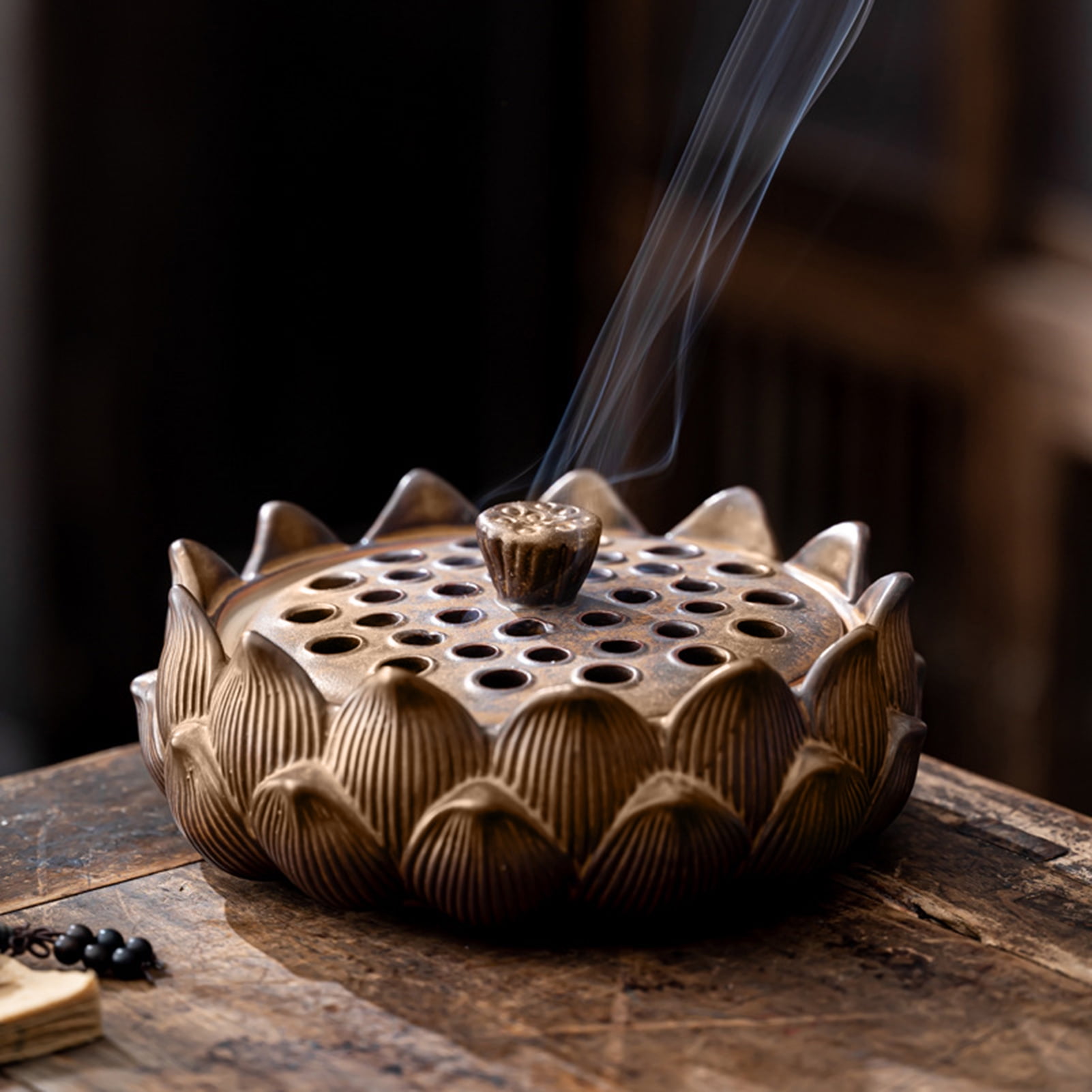 Sunjoy Tech Incense Burner Creative Shape Heat-Resistant Stable Base ...