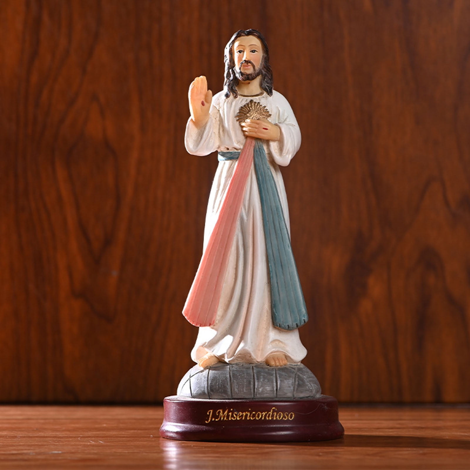 Sunjoy Tech Jesus Figure Ornament Catholic Renaissance Collection Resin ...