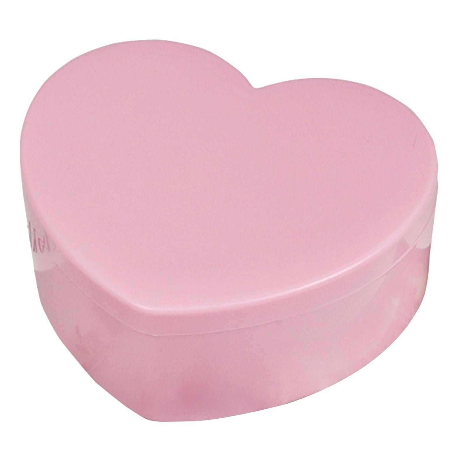 Sunjoy Tech Jewelry Box with Makeup Mirror Heart Shape Plastic Girly ...