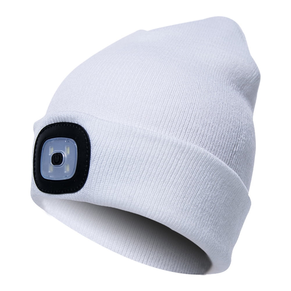 Sunjoy Tech LED Beanies Hat for Men/Women, Beanies with Light, Winter ...