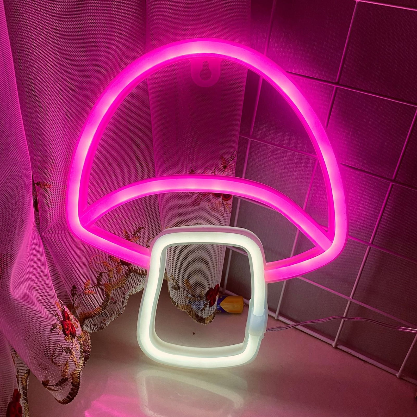 Sunjoy Tech LED Neon Sign Creative Shape USB/Battery Operated Non-glaring 3D Visual Effect ...