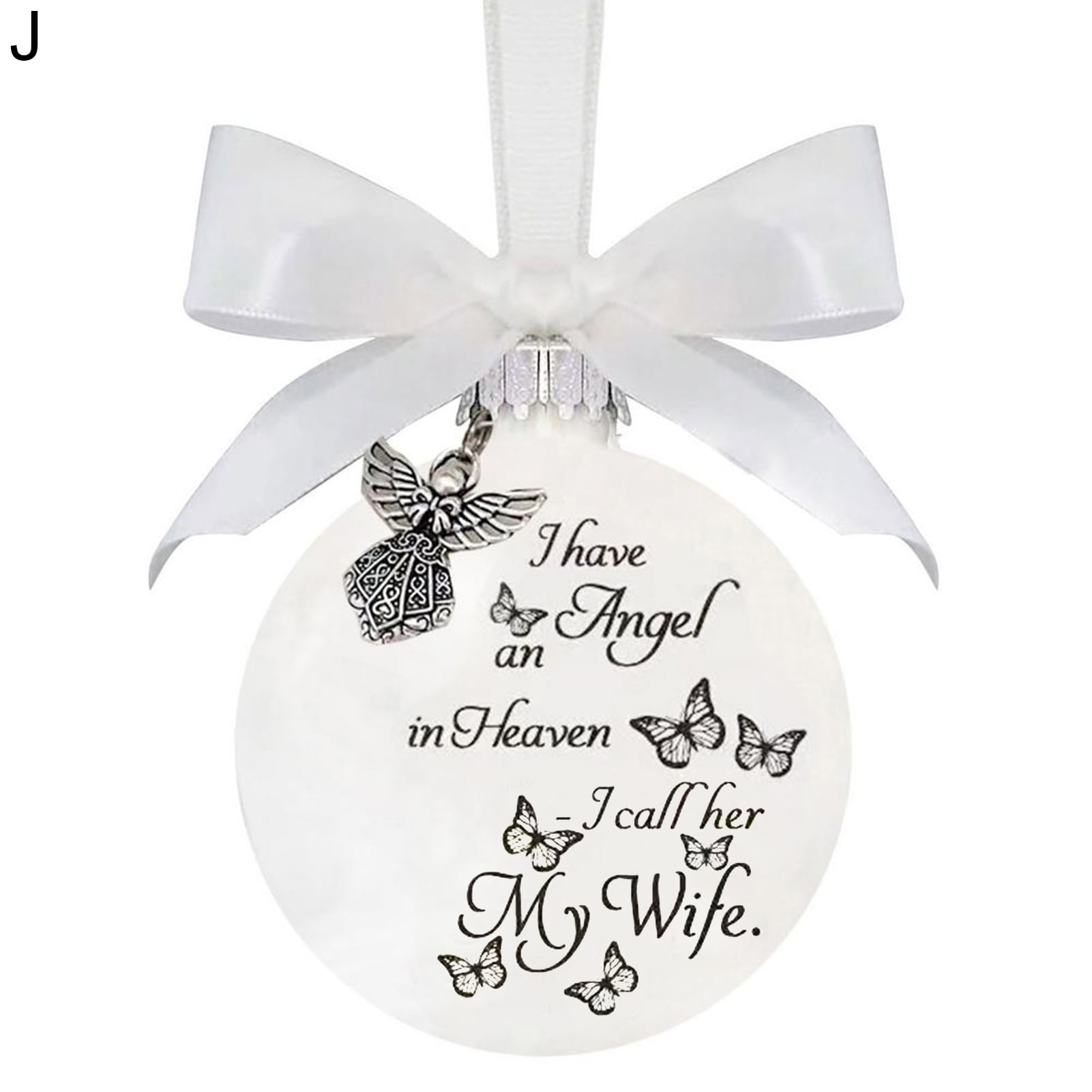 Sunjoy Tech Memorial Christmas Ornament – Angels in Heaven Memorial ...