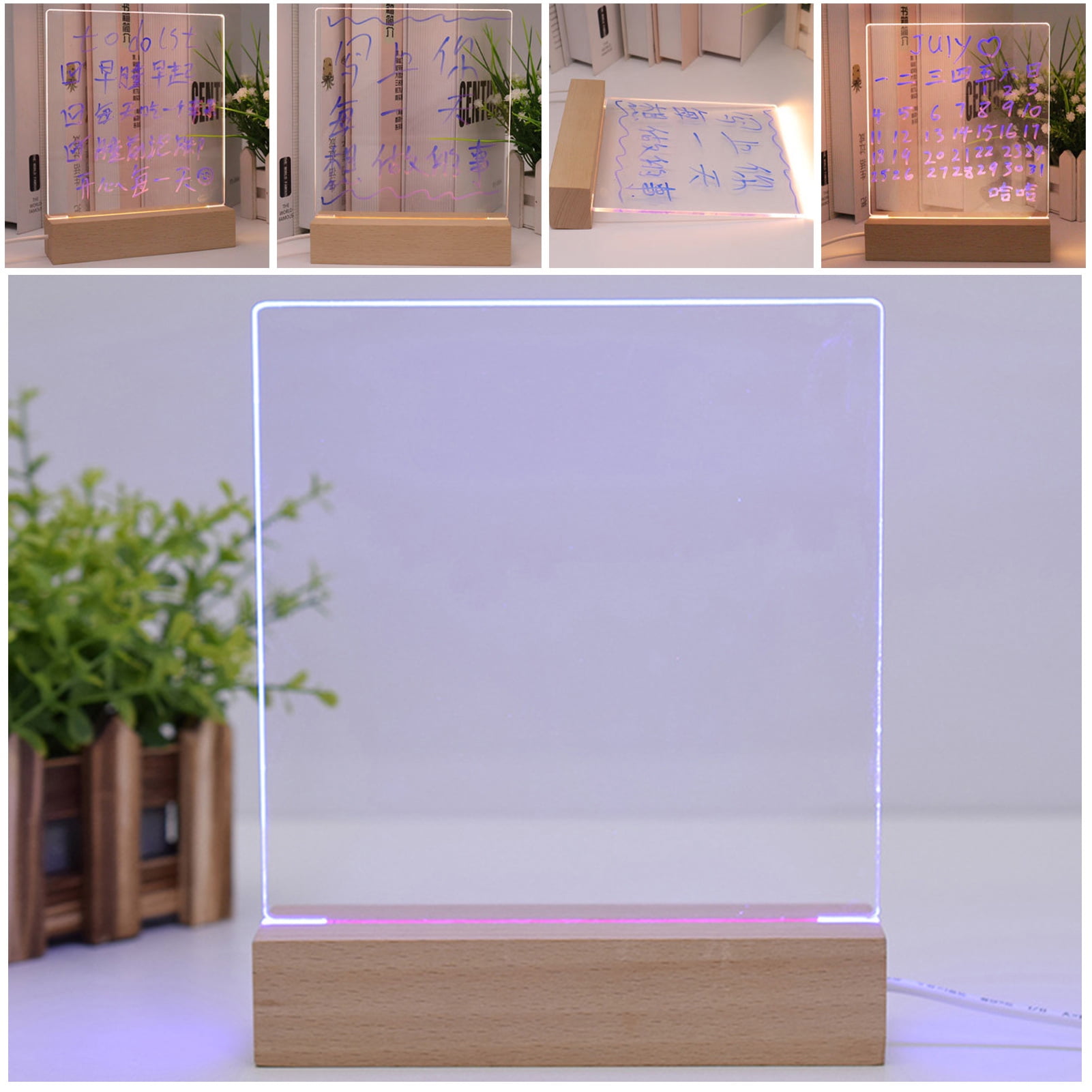 Sunjoy Tech Message Board Creative Good-looking Display Gift with Base ...