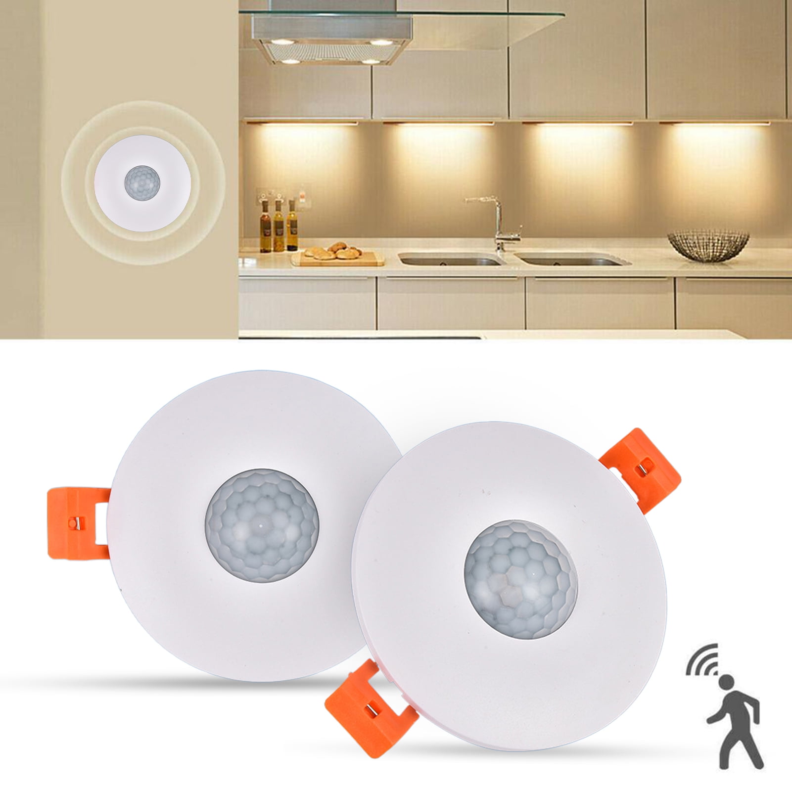 Sunjoy Tech Motion Detection Sensor Adjustable IP22 Waterproof 110 ...