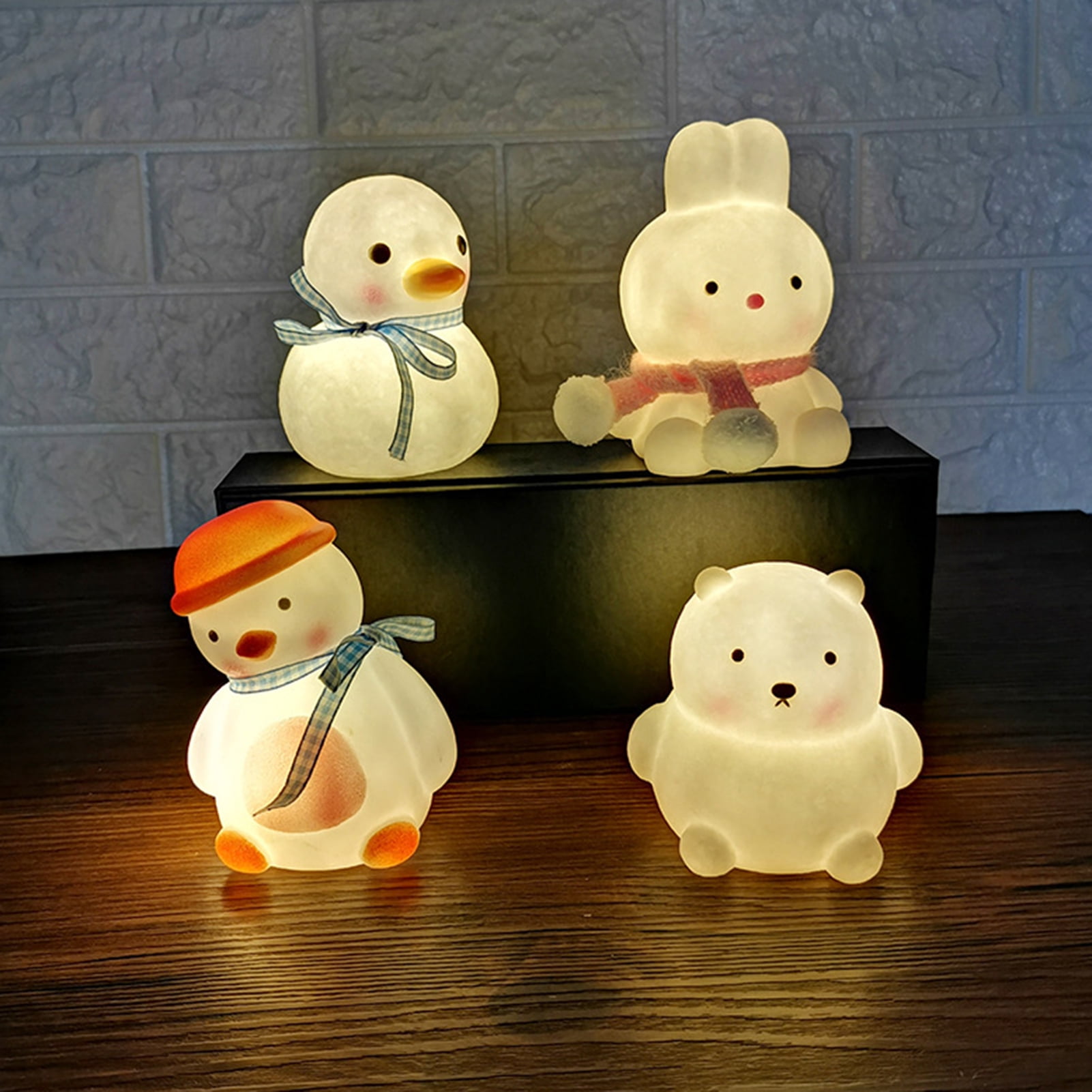 Sunjoy Tech Night Light Cartoon Shape Shatterproof Plastic Cartoon LED ...