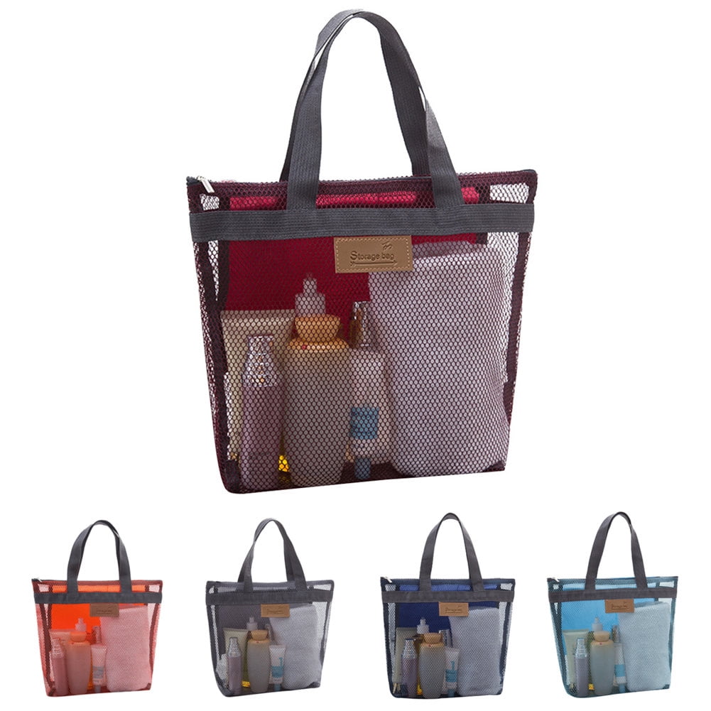 Sunjoy Tech Portable Shower Mesh Caddy Bag Quick Dry Hanging Toiletry ...