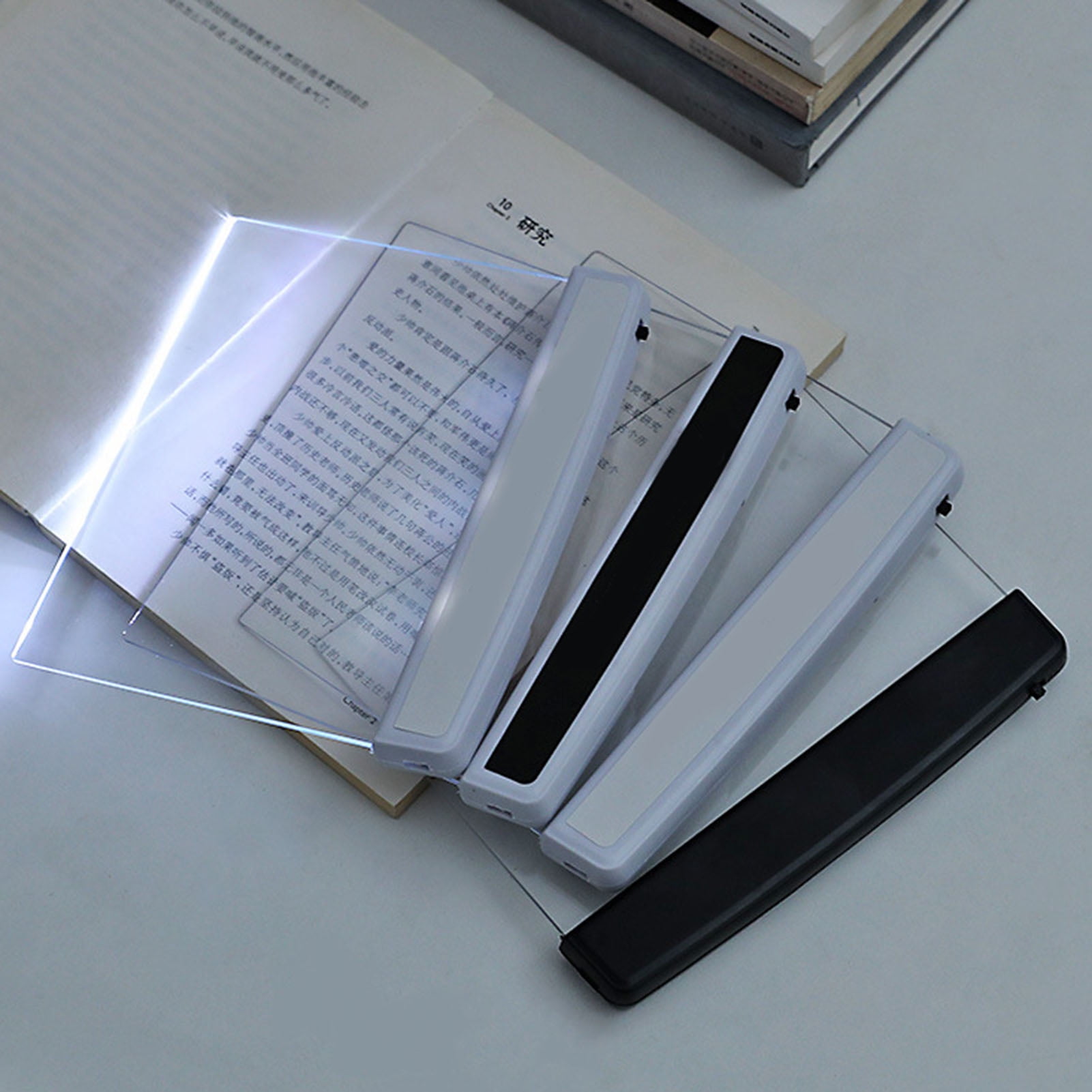 Sunjoy Tech Reading Light Mirror Not dazzling Night Vision Flat Plate ...