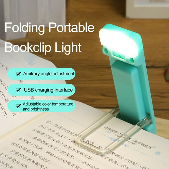 Sunjoy Tech Rechargeable LED Book Light Eye-caring Reading Lamp Flicker ...