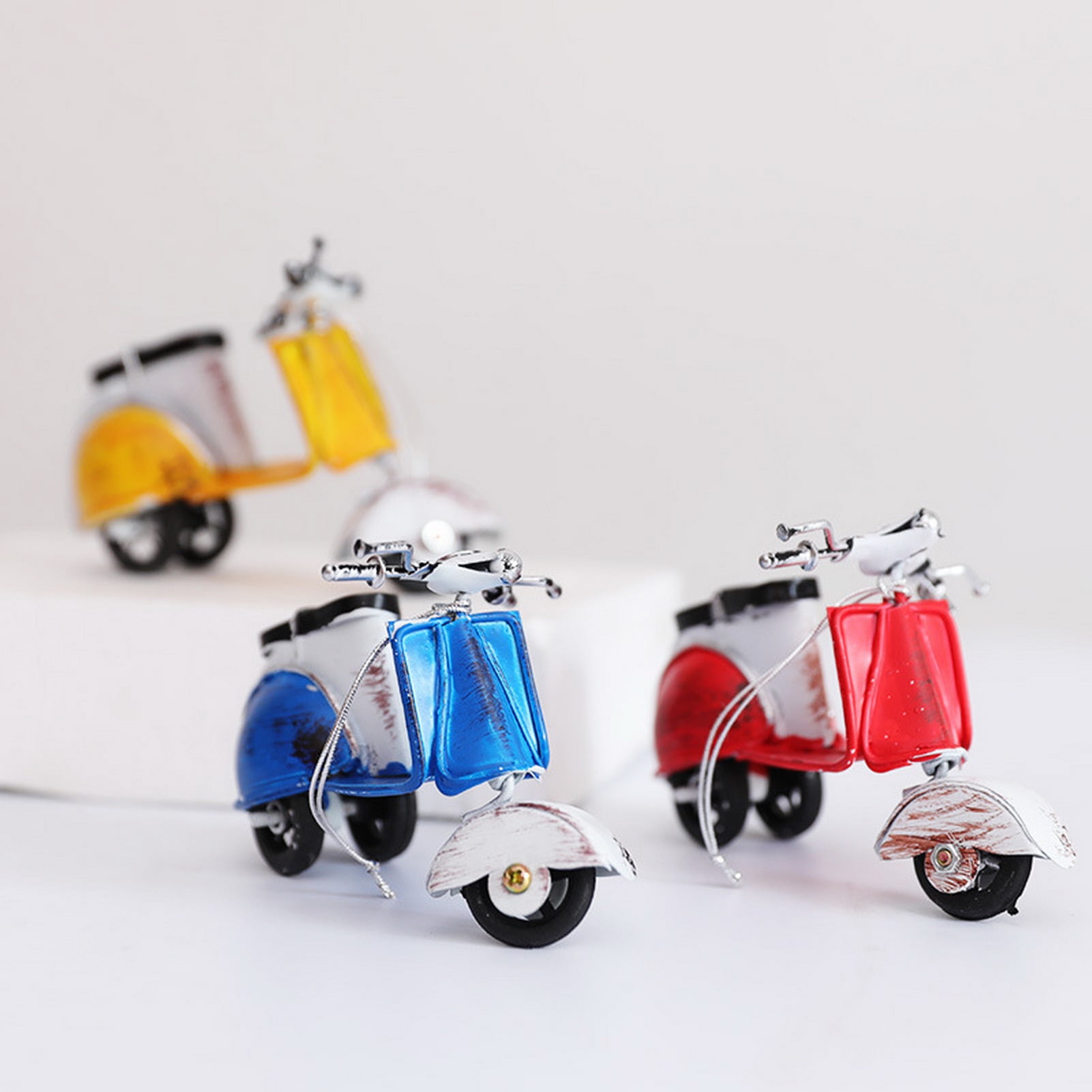Sunjoy Tech Retro Distressed Imitation Collectable Motorcycle Statue ...