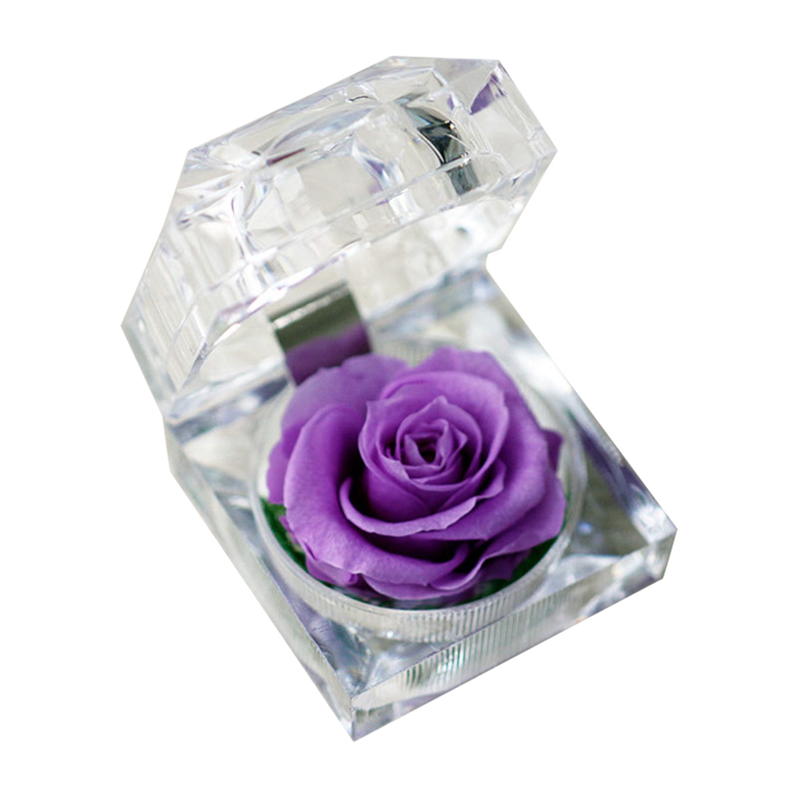 Sunjoy Tech Romantic Ring Box Handmade Plastic Nice-looking Forever ...